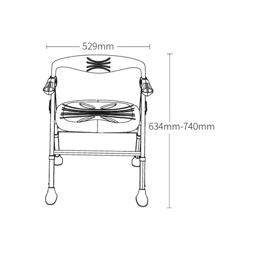 Avail Fold Up Shower Chair – Ability Ease